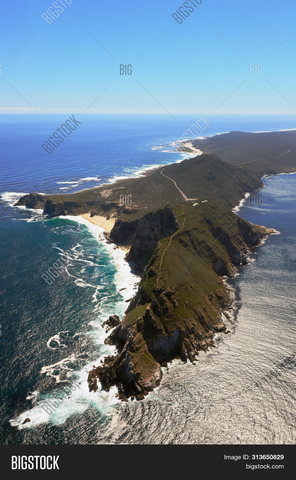 Aerial View Cape Point Image & Photo (Free Trial) | Bigstock