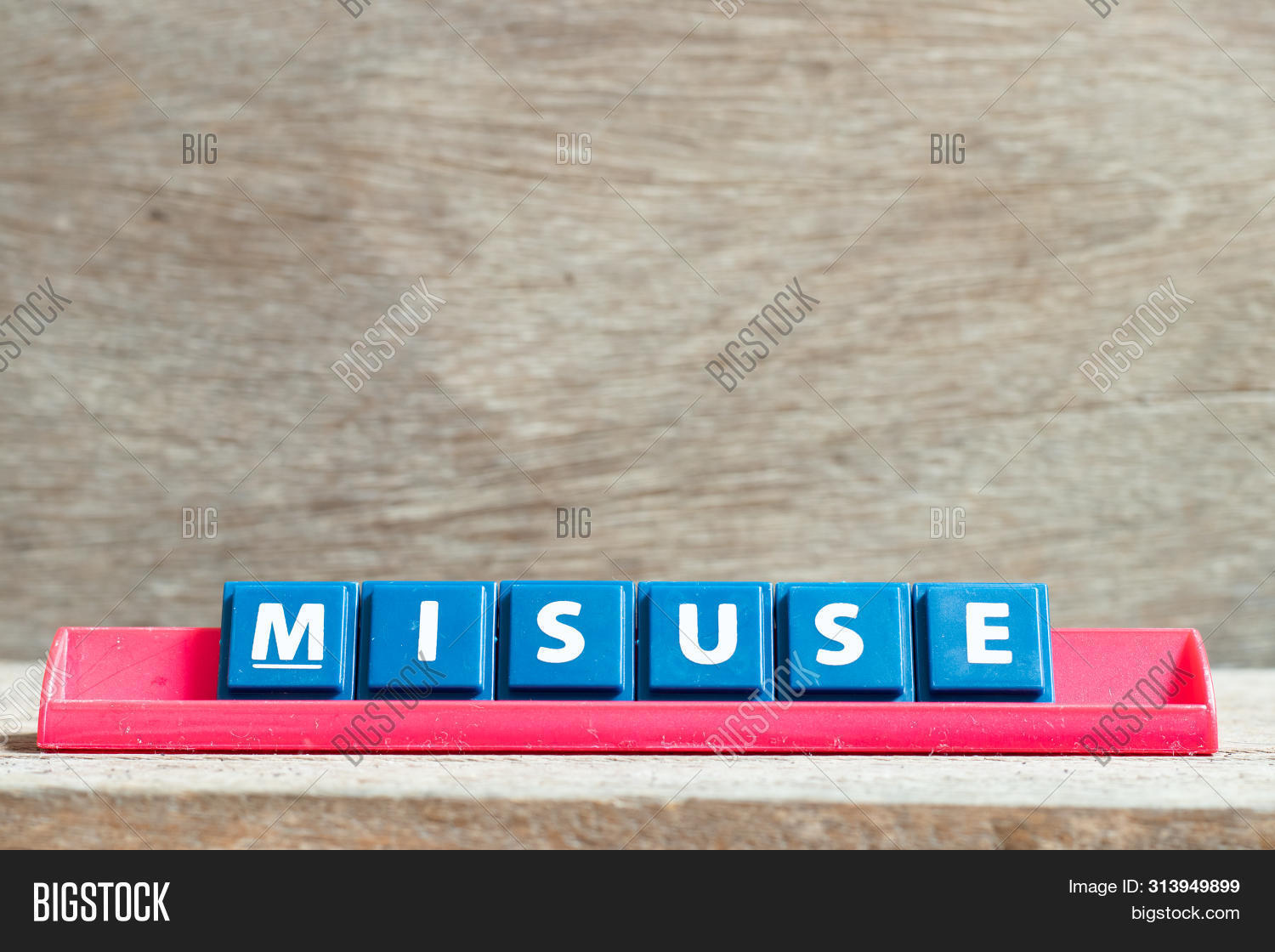 Tile Letter On Red Image & Photo (Free Trial) | Bigstock