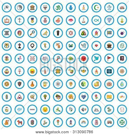 100 Symbol Icons Set. Image & Photo (Free Trial) | Bigstock