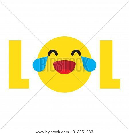 Lol! Word Icon. Lol Vector & Photo (Free Trial) | Bigstock