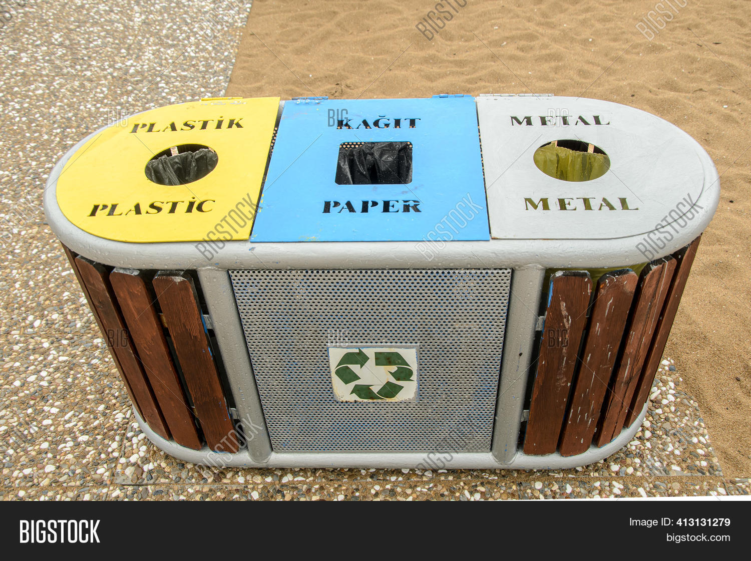 Bins Separate Waste Image & Photo (Free Trial) | Bigstock