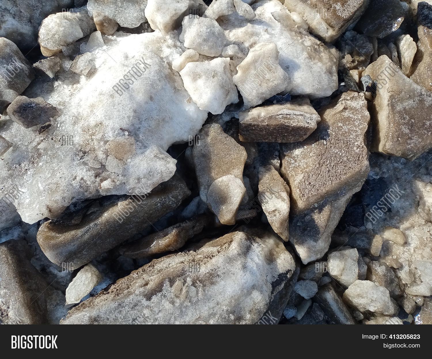 Black Chunks Ice Image & Photo (Free Trial) | Bigstock