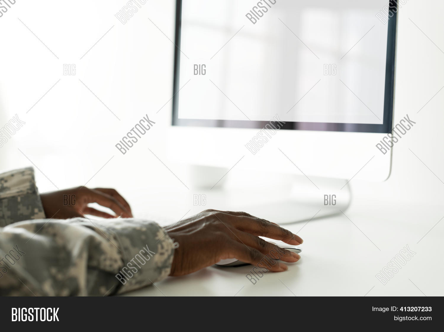 Military Officer Using Image & Photo (Free Trial) | Bigstock