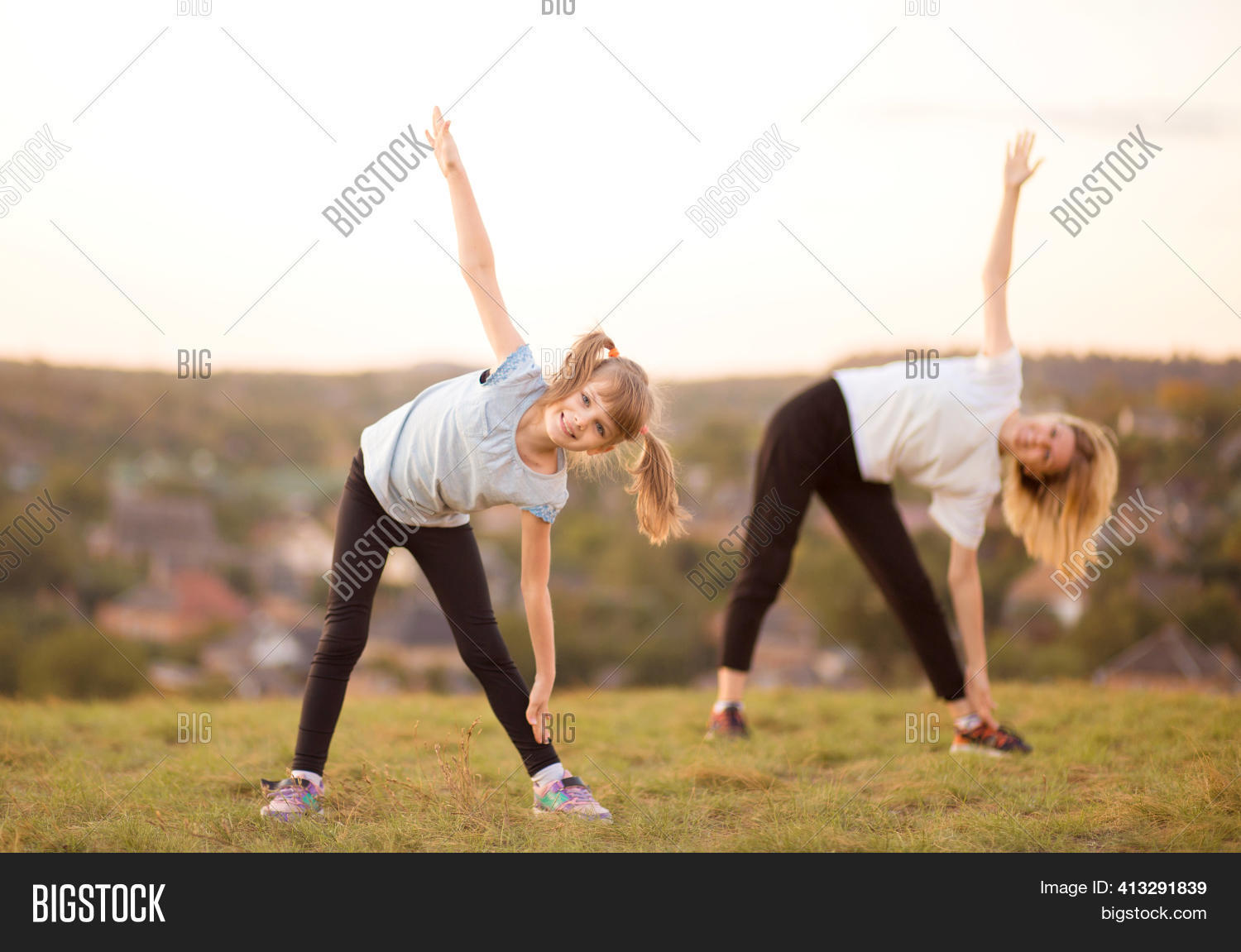Sporty Mother Daughter Image & Photo (Free Trial) | Bigstock