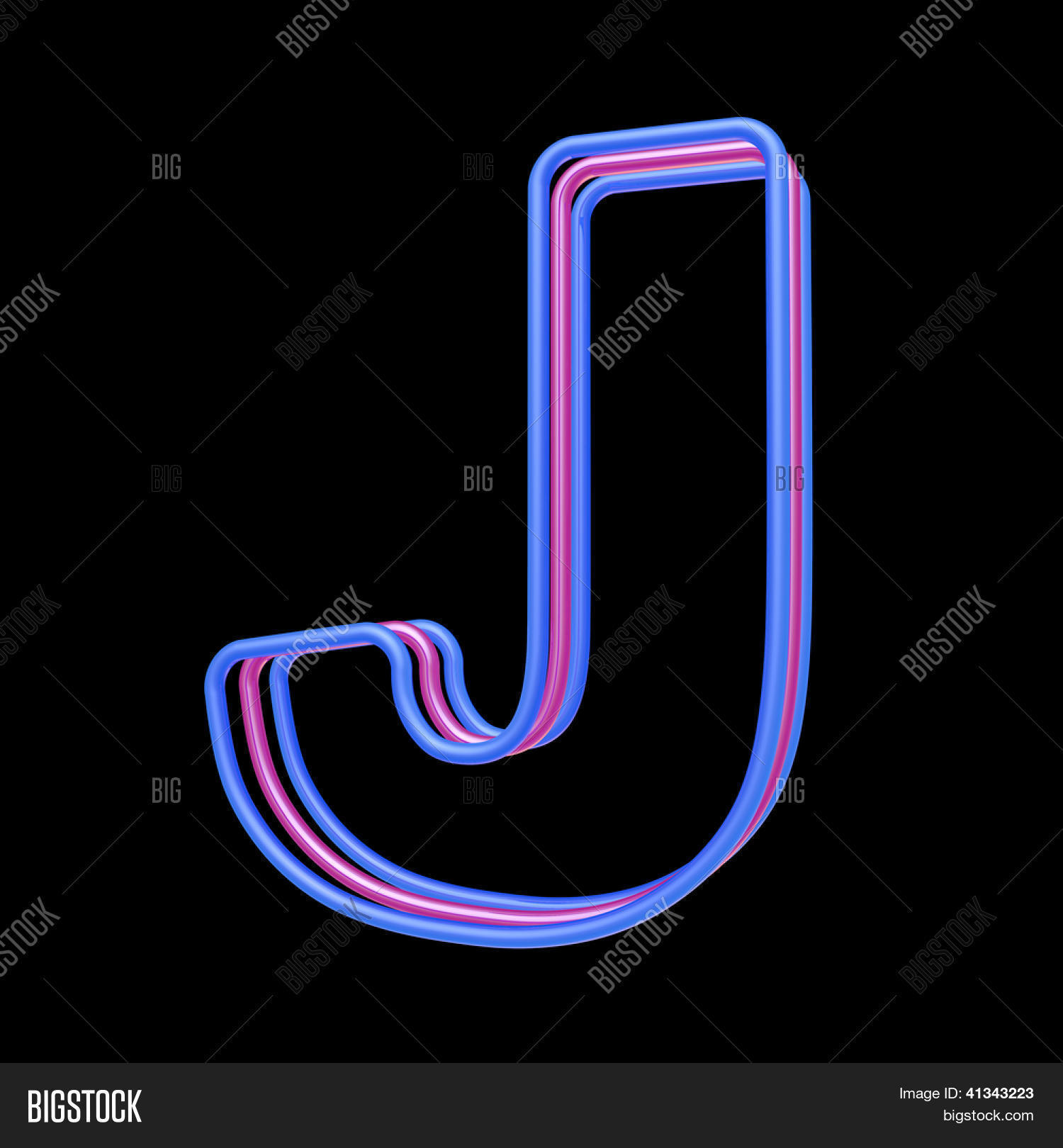 Imagen y foto Alfabeto De Neón (prueba gratis) | Bigstock