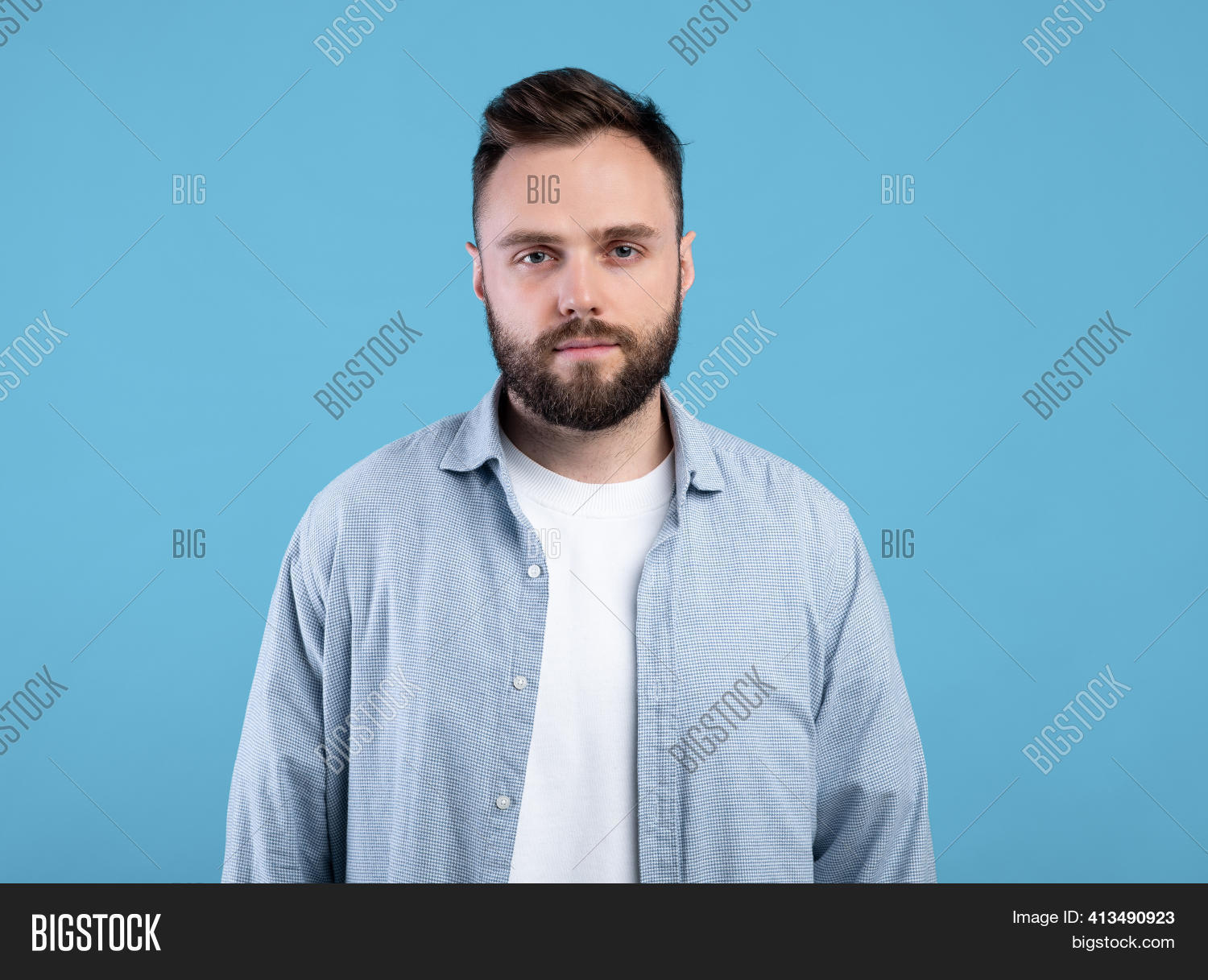 Portrait Serious Young Image & Photo (Free Trial) | Bigstock