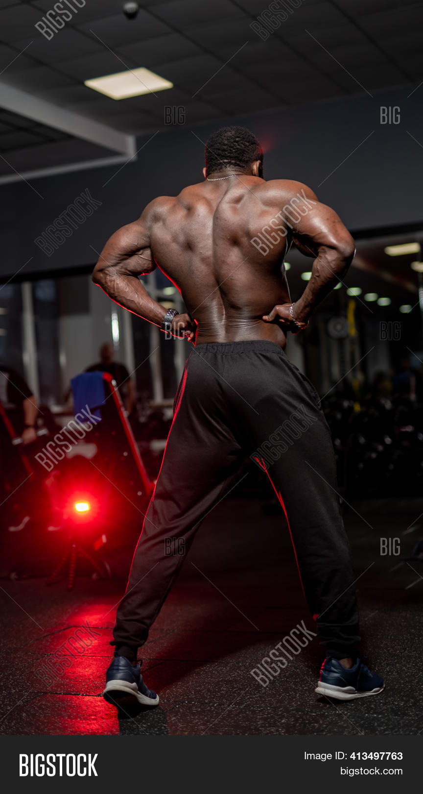 Bodybuilder African Image & Photo (Free Trial) | Bigstock
