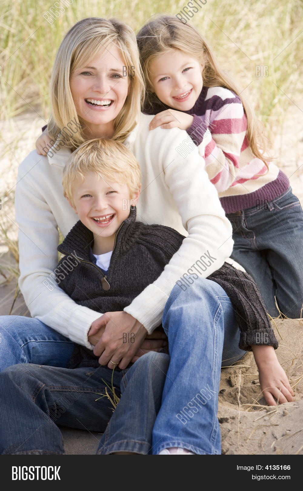 Mother Two Young Image & Photo (Free Trial) | Bigstock