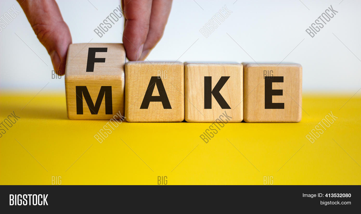 Fake Until You Make Image & Photo (Free Trial) | Bigstock
