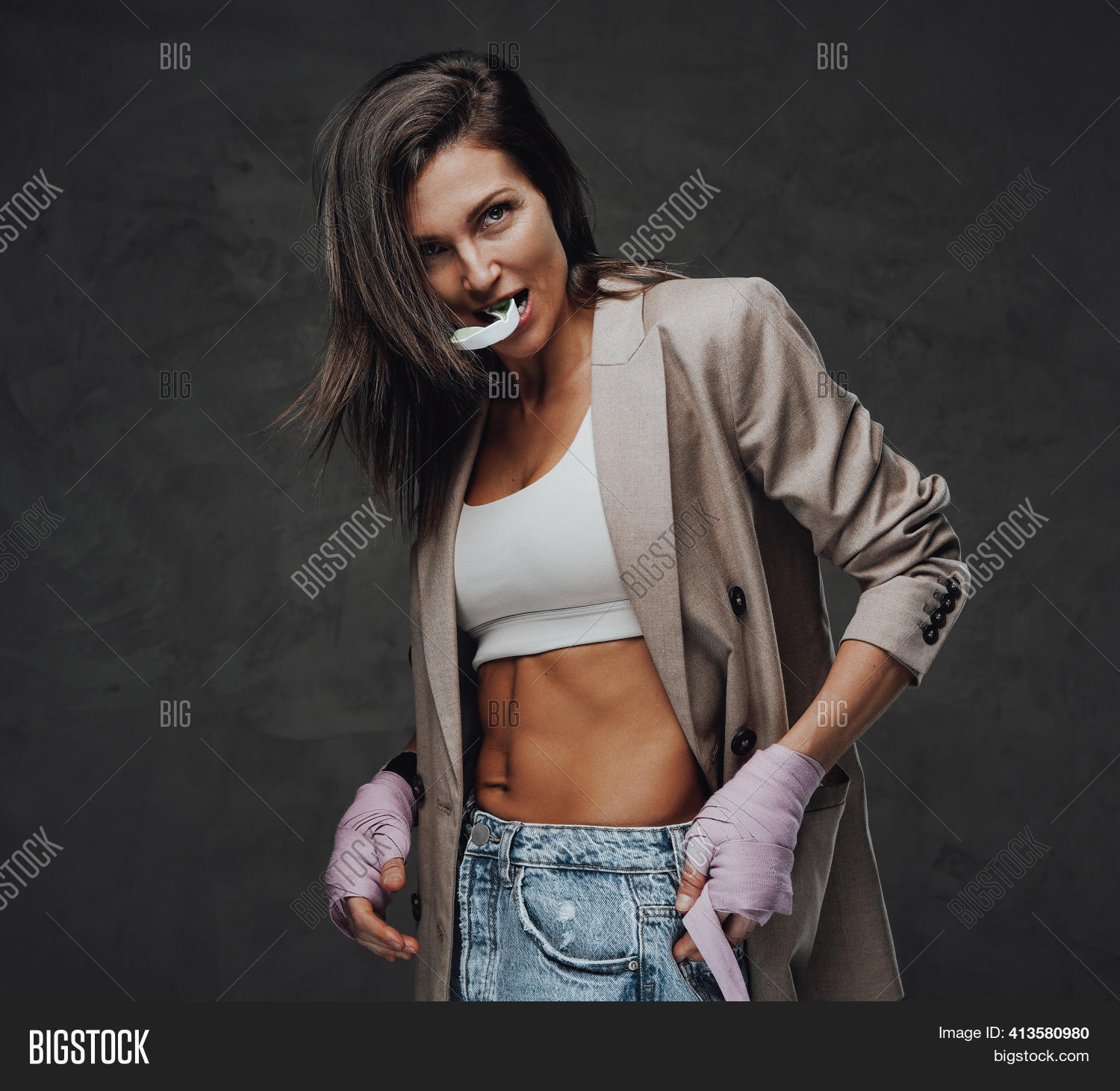 Sexy Female Fighter Image And Photo Free Trial Bigstock