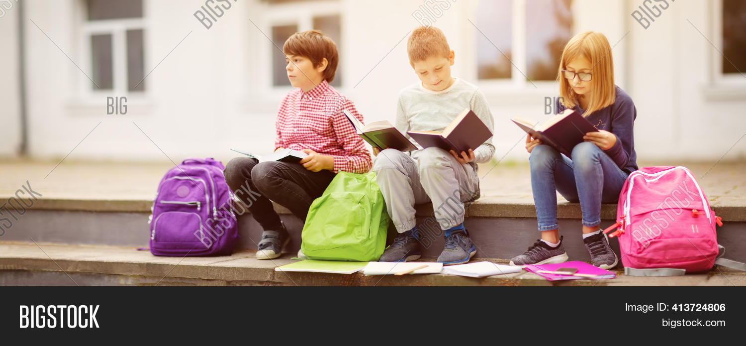 Children Rucksacks Image & Photo (Free Trial) | Bigstock
