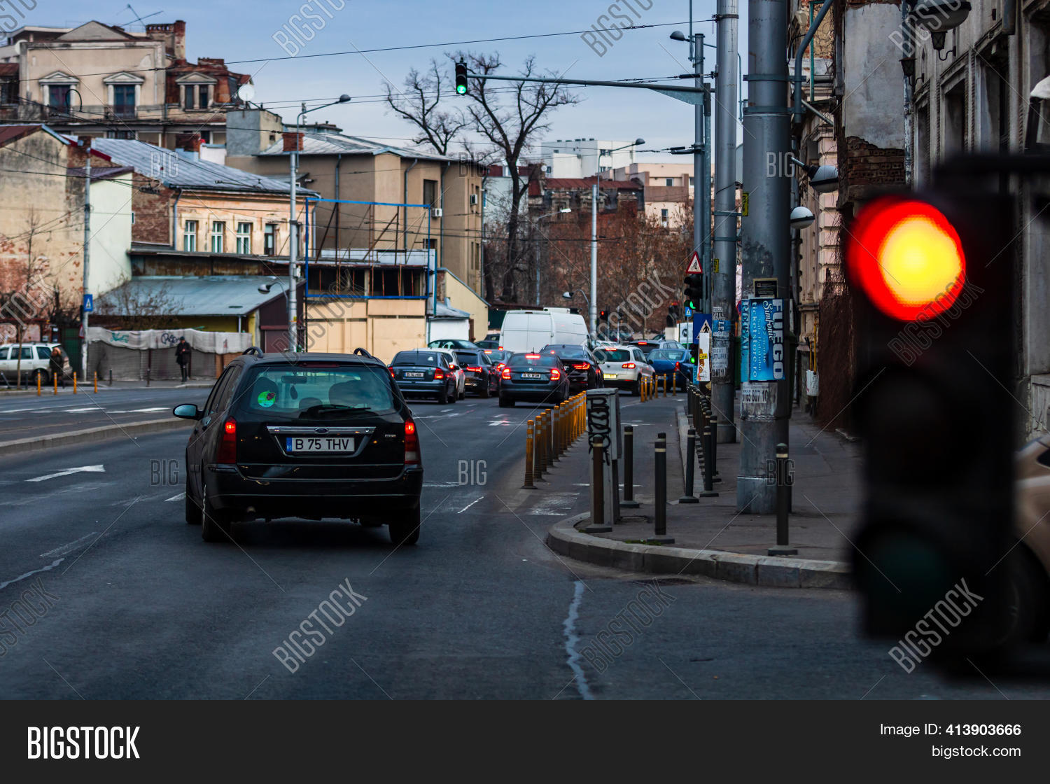 Car Traffic Rush Hour Image & Photo (Free Trial) | Bigstock