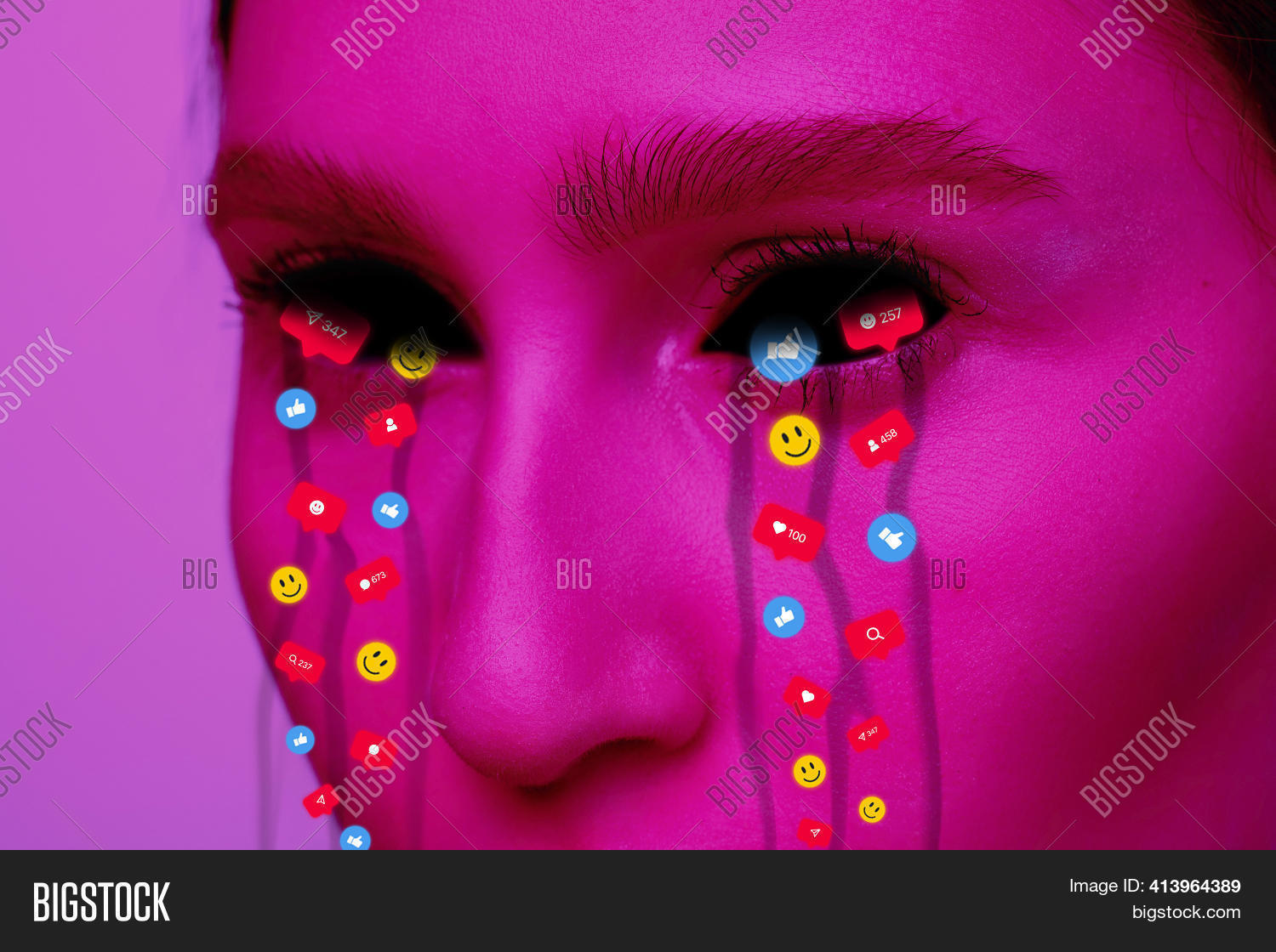 Tears Illustrated Image & Photo (Free Trial) | Bigstock