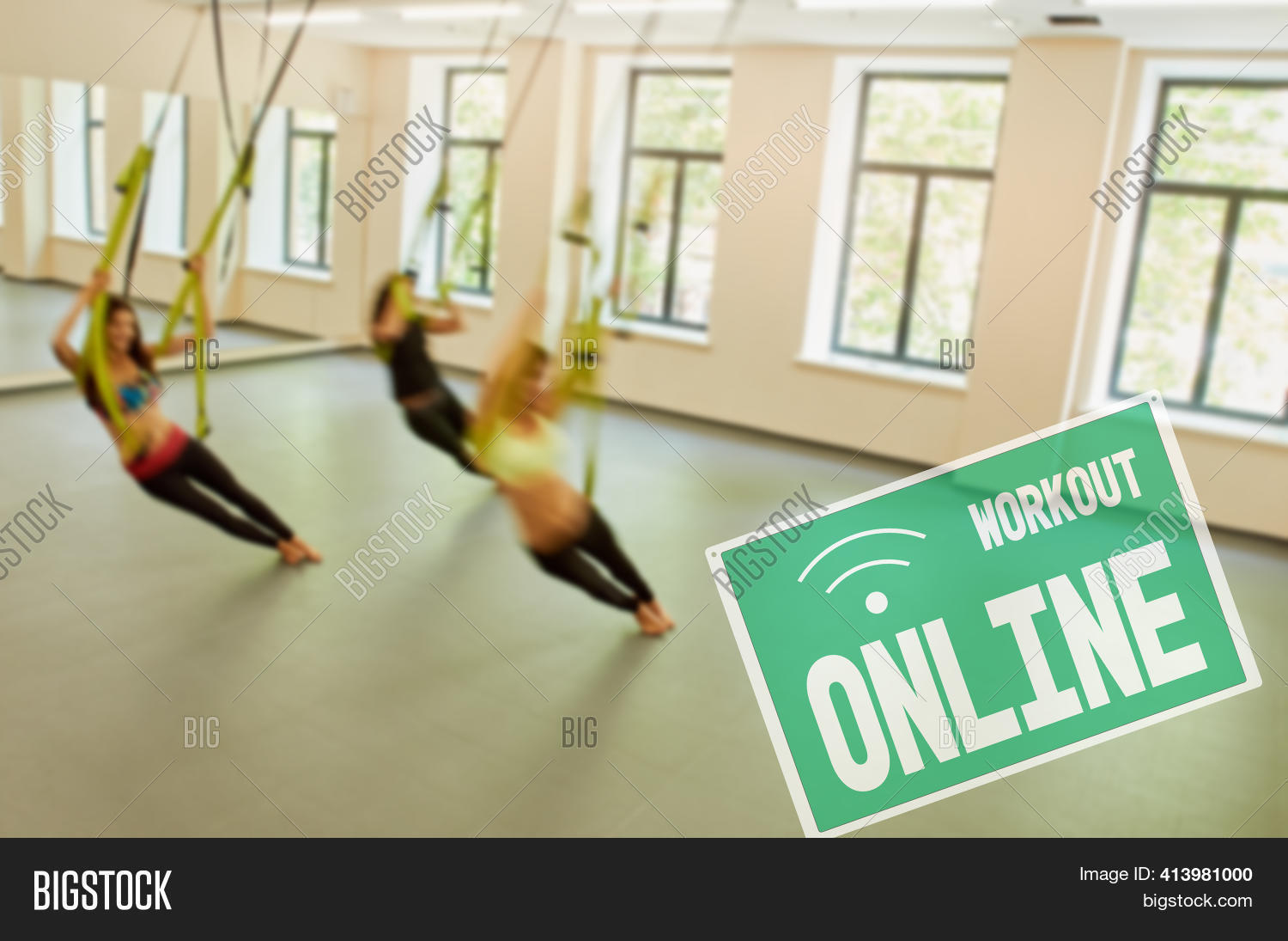 Workout Sign Online, Image & Photo (Free Trial) | Bigstock