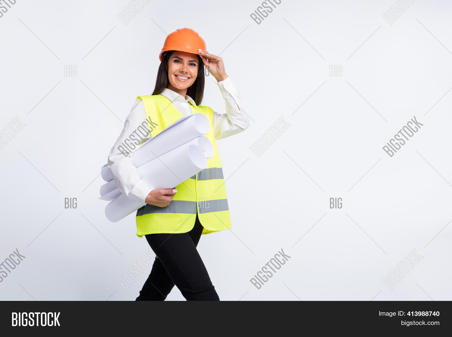 Photo Worker Lady Hold Image & Photo (Free Trial) | Bigstock