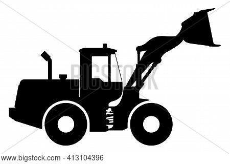Silhouette Loader On Vector & Photo (Free Trial) | Bigstock