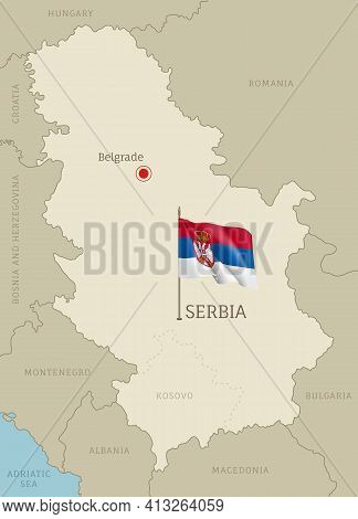 Highly Detailed Map Vector & Photo (Free Trial) | Bigstock