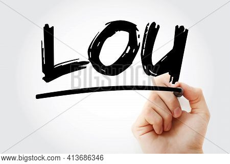 Lou - Letters Image & Photo (Free Trial) | Bigstock