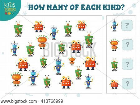 How Many Each Kind Vector & Photo (Free Trial) | Bigstock