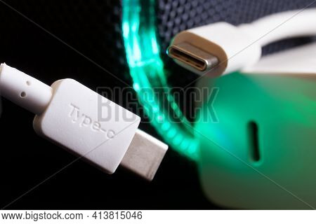 Two White Usb Type-c Image & Photo (Free Trial) | Bigstock