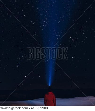 Person Lighting Starry Image & Photo (Free Trial) | Bigstock