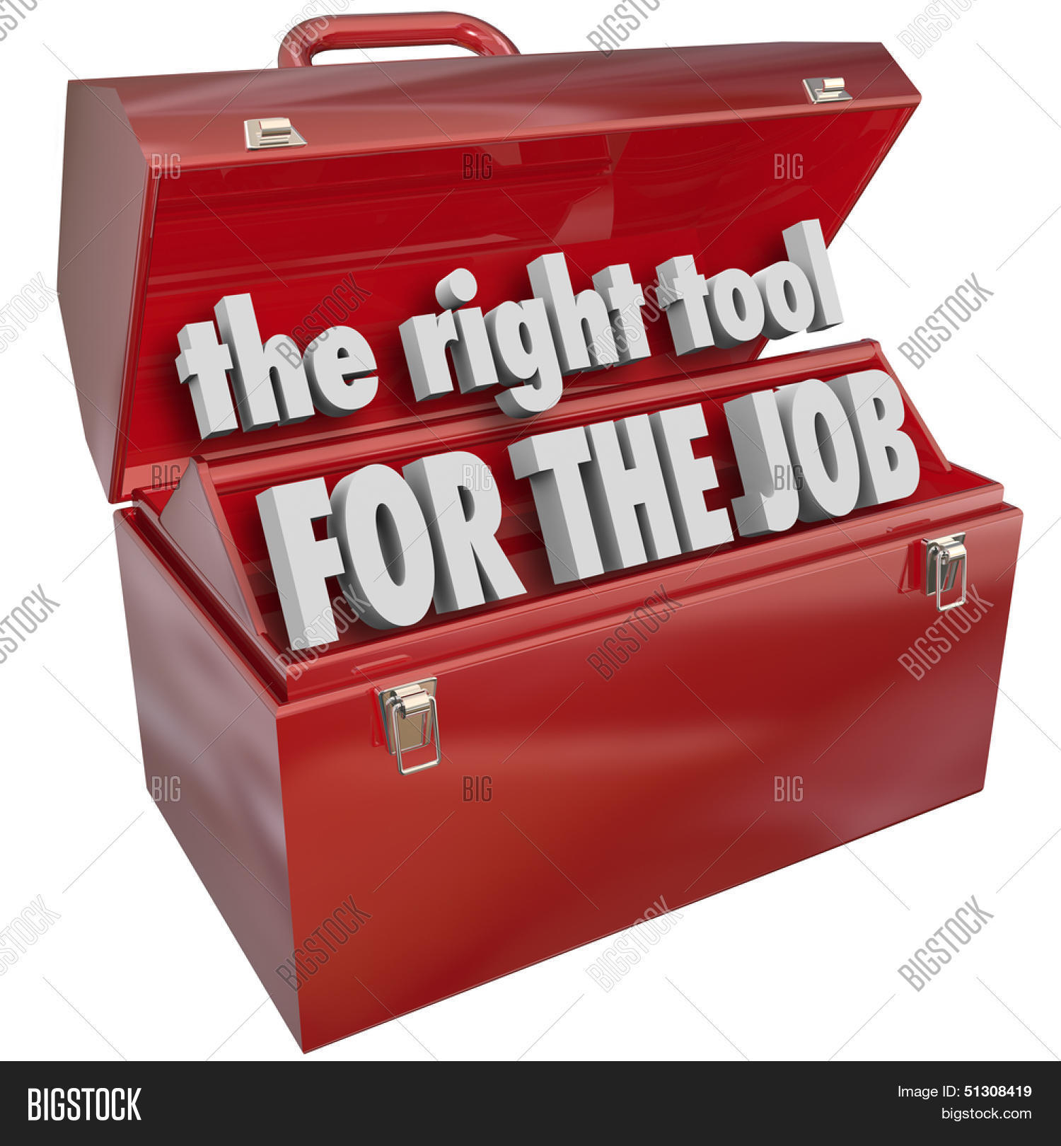Right Tool Job Words Image & Photo (Free Trial) | Bigstock