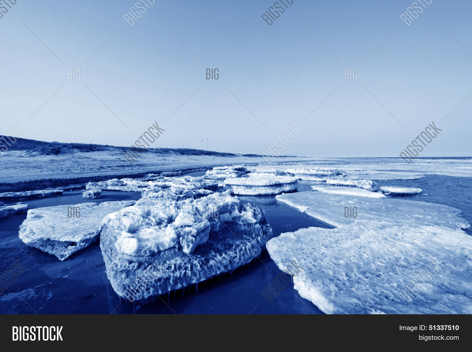 Coast Residual Ice Image & Photo (Free Trial) | Bigstock