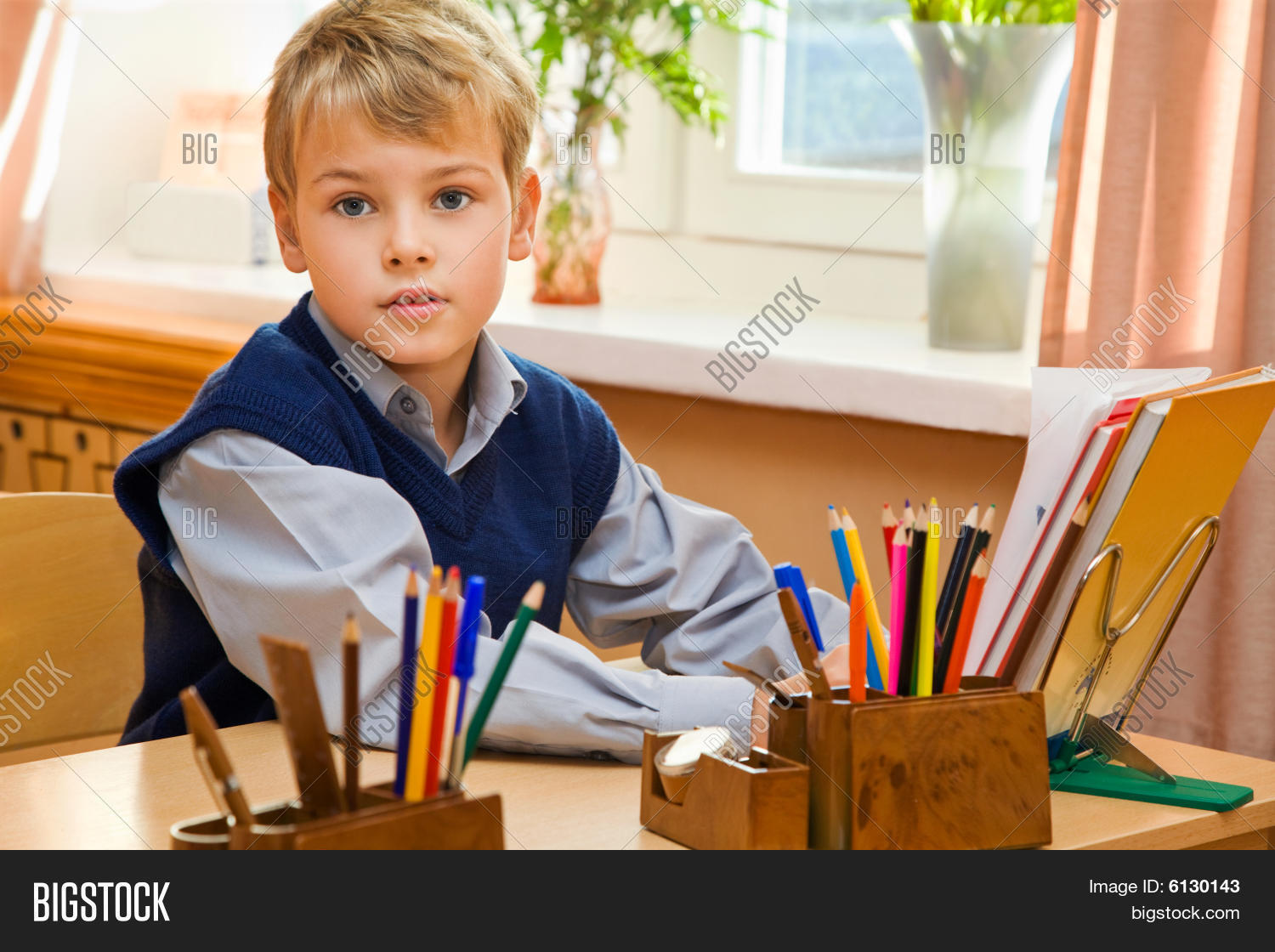 Young Schoolboy Packs Image & Photo (Free Trial) | Bigstock