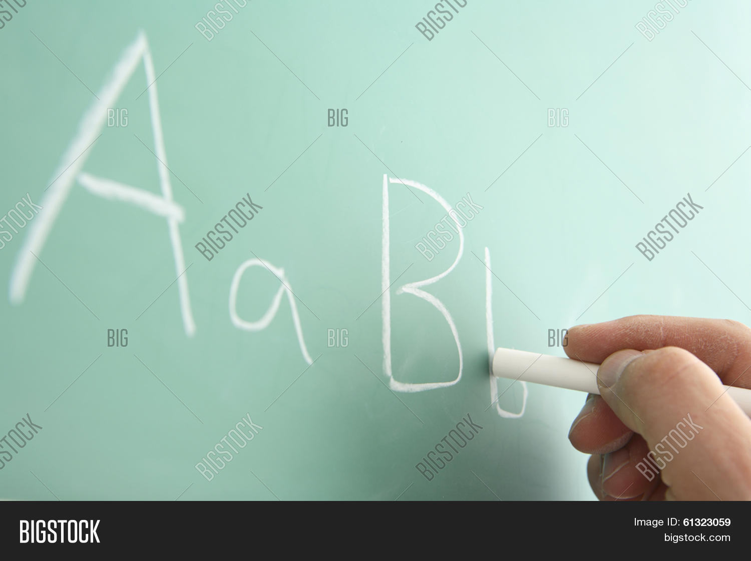 Writing Uppercase Image & Photo (Free Trial) | Bigstock