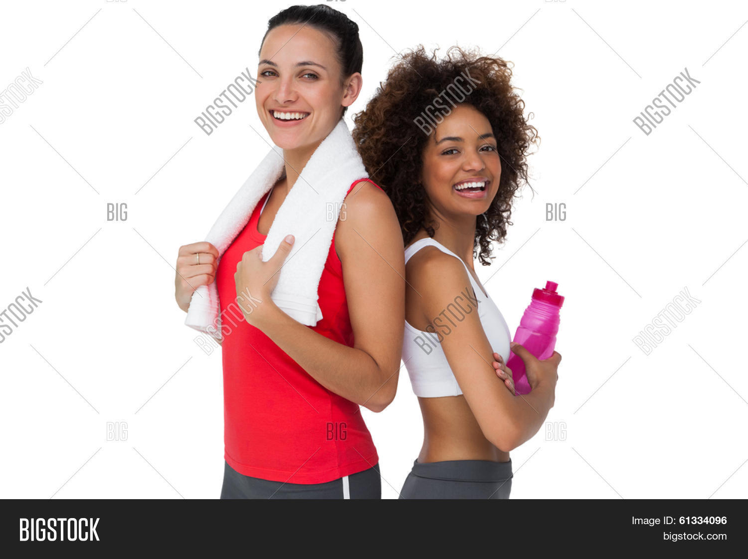 Portrait Two Fit Young Image & Photo (Free Trial) | Bigstock