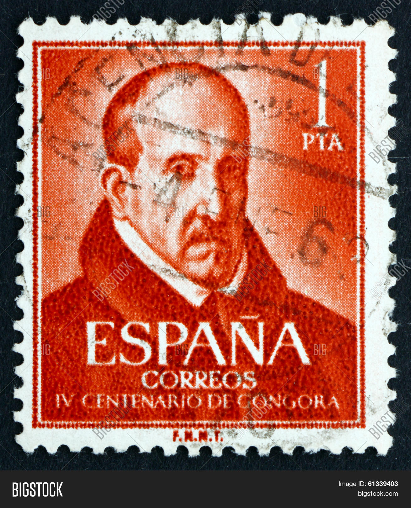 Postage Stamp Spain Image & Photo (Free Trial) | Bigstock