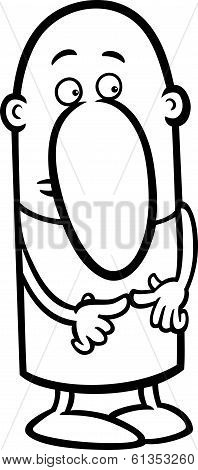 Shy Guy Cartoon Vector & Photo (Free Trial) | Bigstock