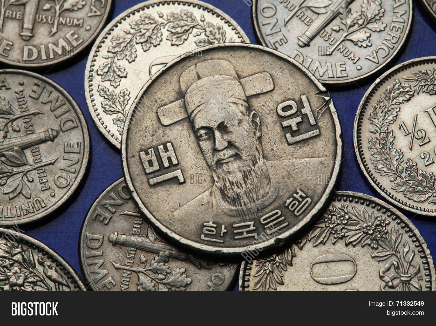 Coins South Korea. Image & Photo (Free Trial) | Bigstock