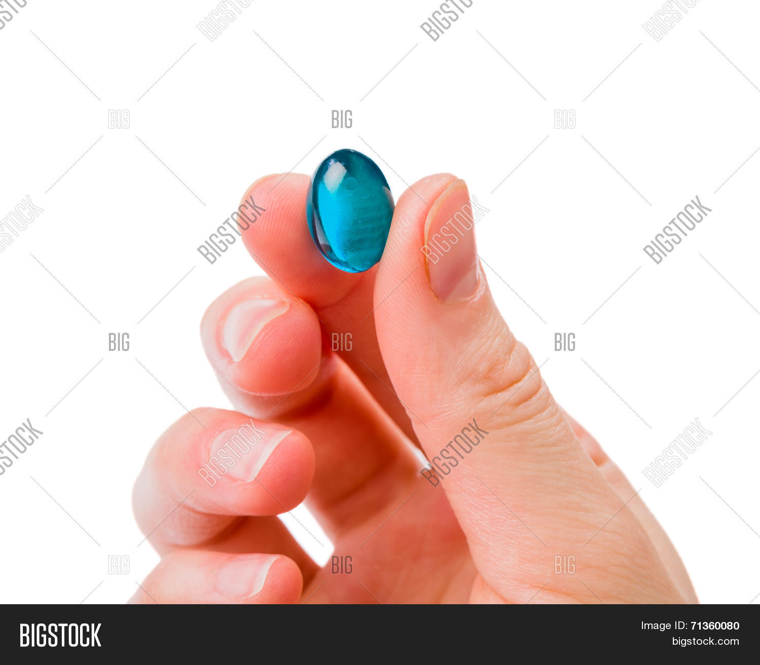 Blue Gel Capsule Image & Photo (Free Trial) | Bigstock