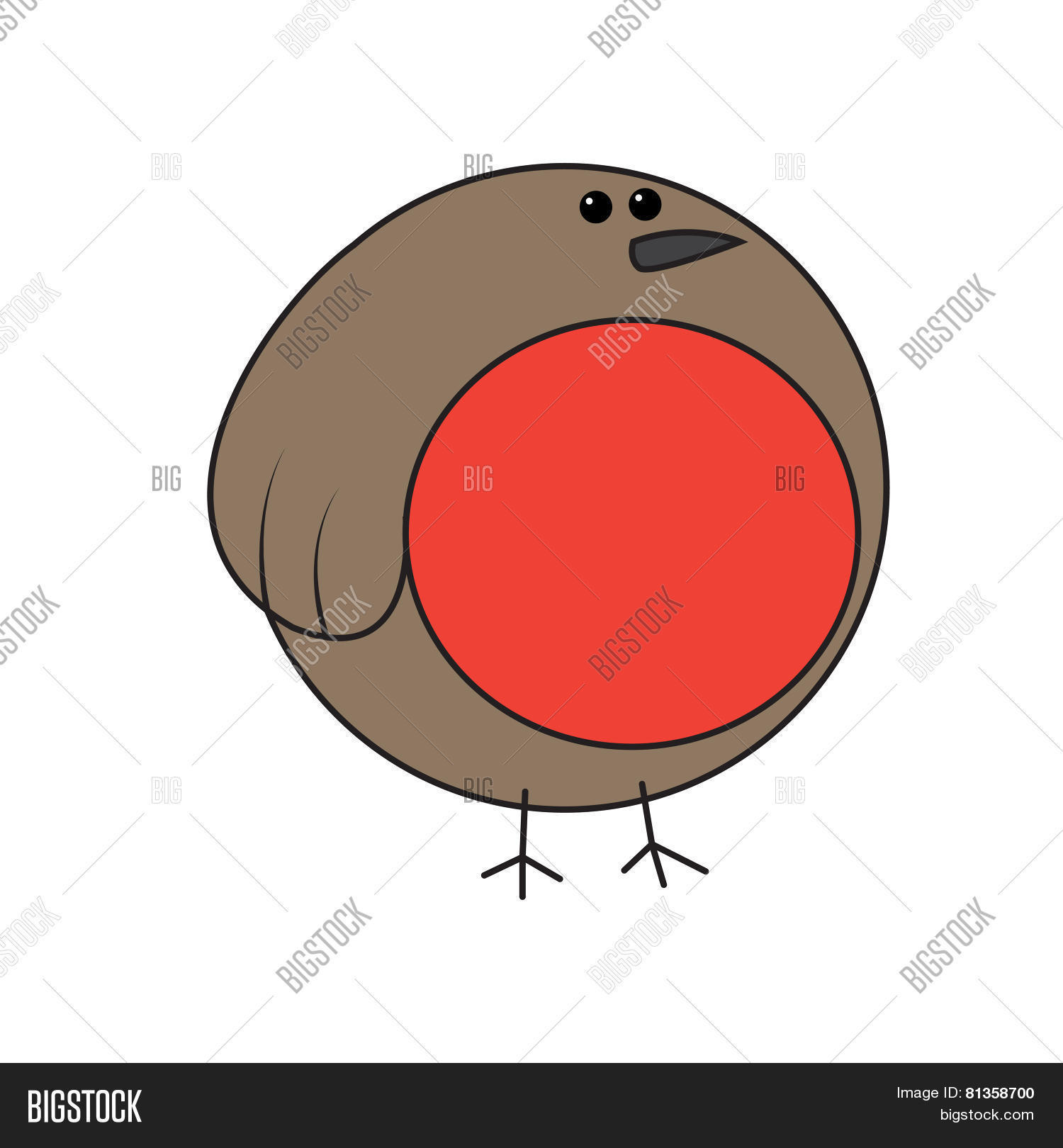 Cartoon Round Robbin Vector & Photo (Free Trial) | Bigstock