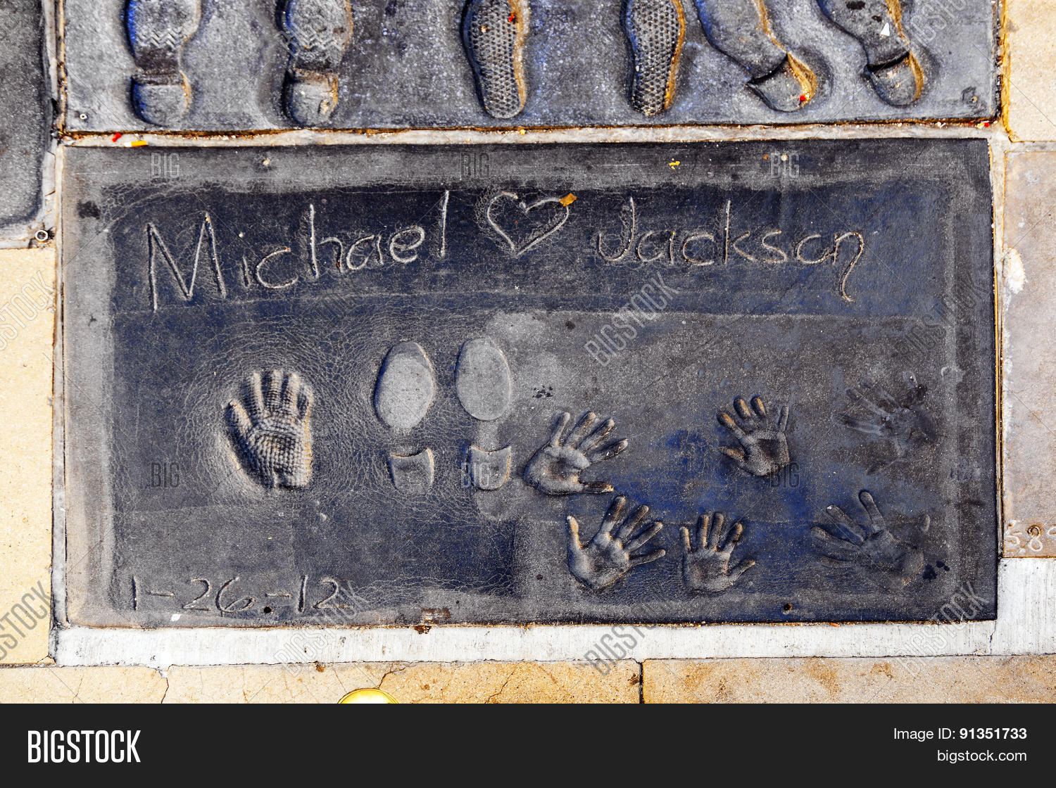 Handprints Michael Image & Photo (Free Trial) | Bigstock