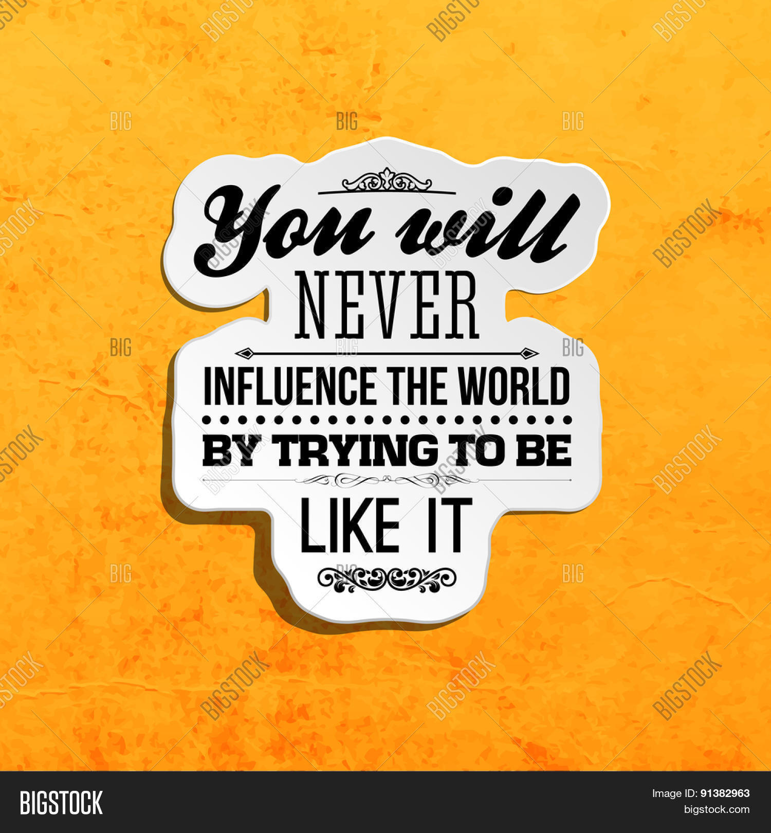 Inspirational Quote Vector & Photo (Free Trial) | Bigstock
