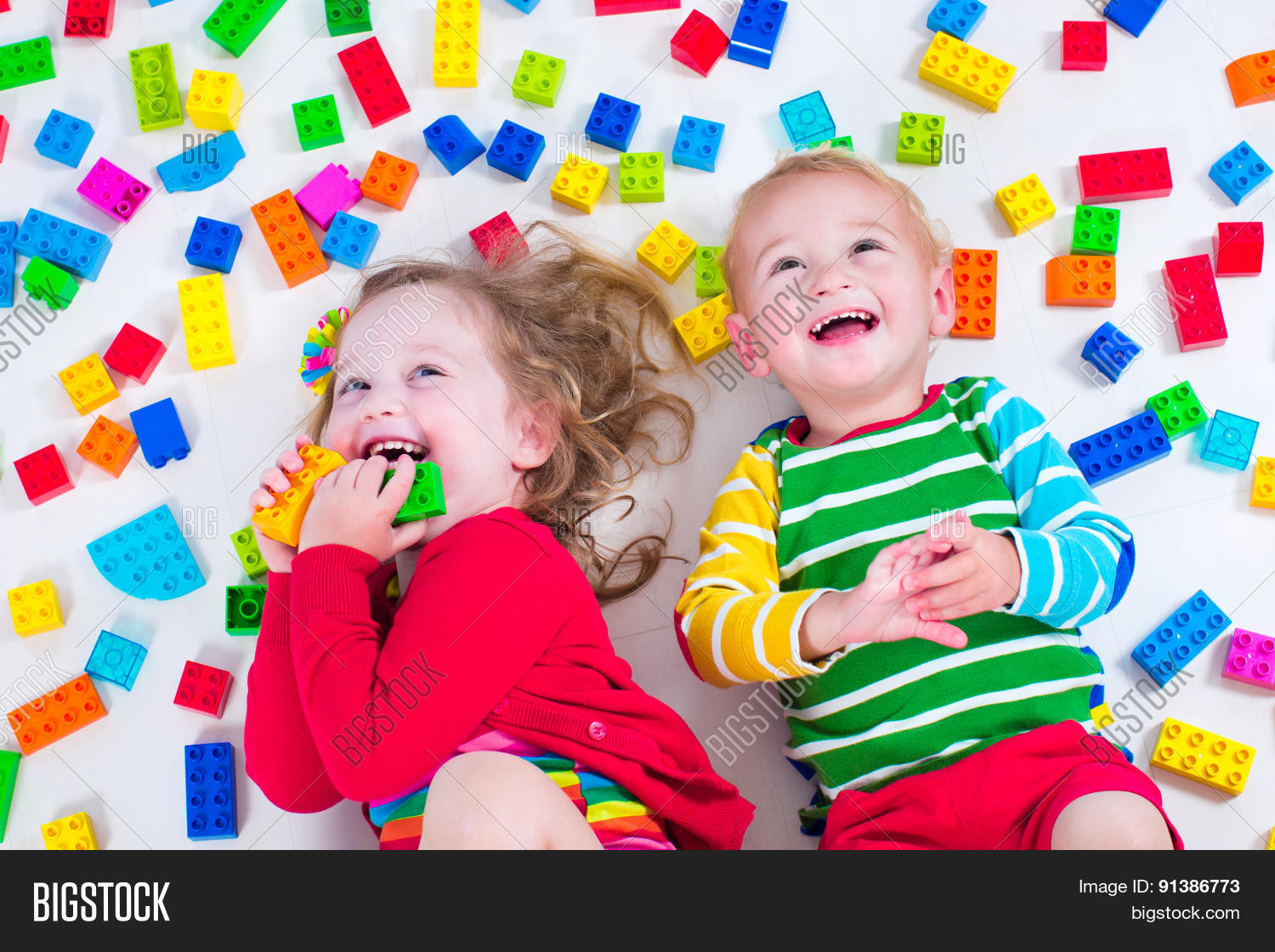 Kids Playing Colorful Image & Photo (Free Trial) | Bigstock
