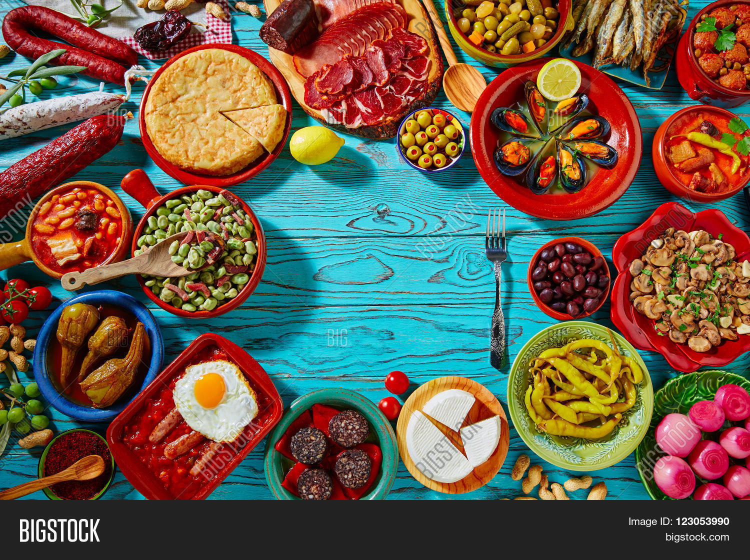 Tapas Spain Mix Most Image & Photo (Free Trial) | Bigstock
