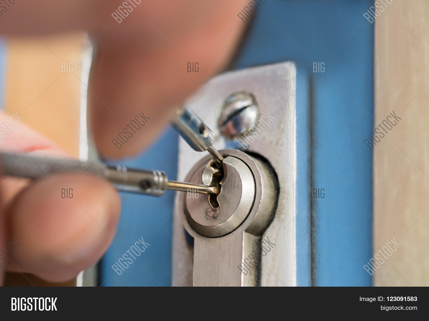 Close- Lockpicker Hand Image & Photo (Free Trial) | Bigstock