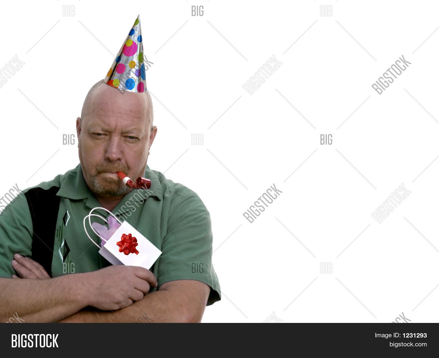 Grumpy Birthday Man Image & Photo (Free Trial) | Bigstock
