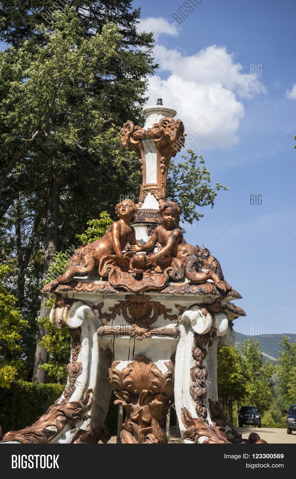 Golden Fountains Image & Photo (Free Trial) | Bigstock