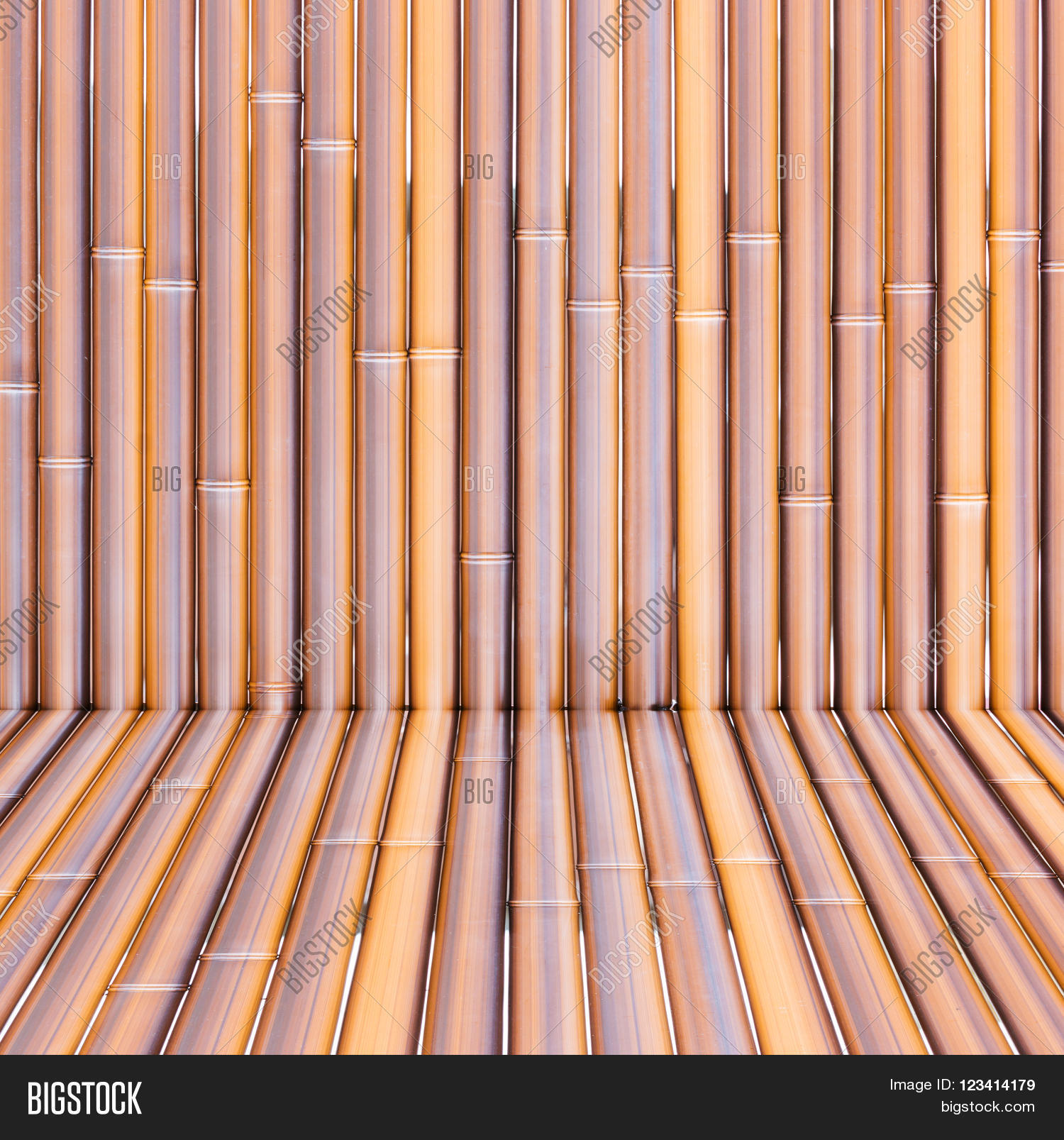 Bamboo Wall Vertical Image & Photo (Free Trial) | Bigstock