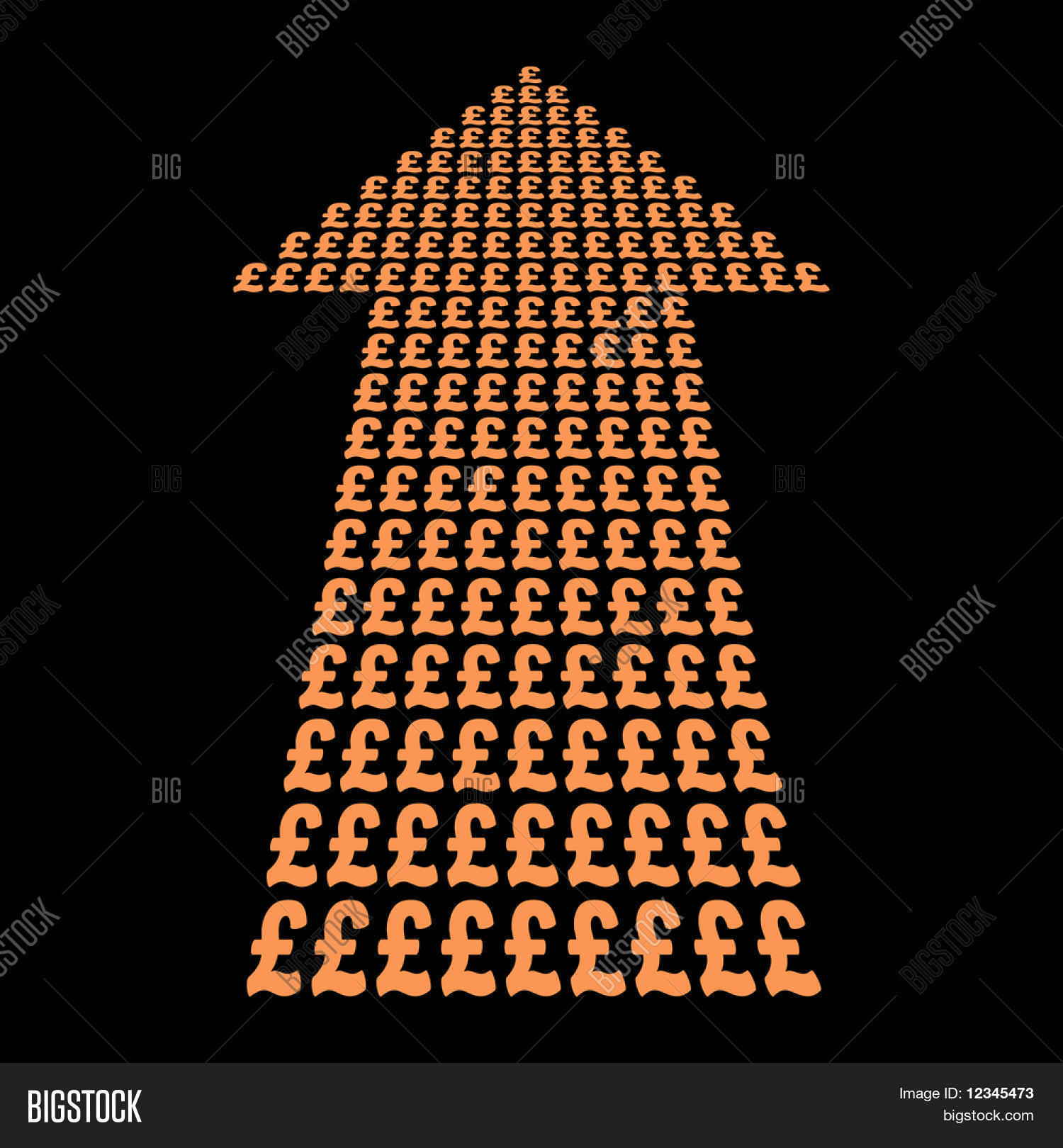 Pound Symbol Arrow Image & Photo (Free Trial) | Bigstock