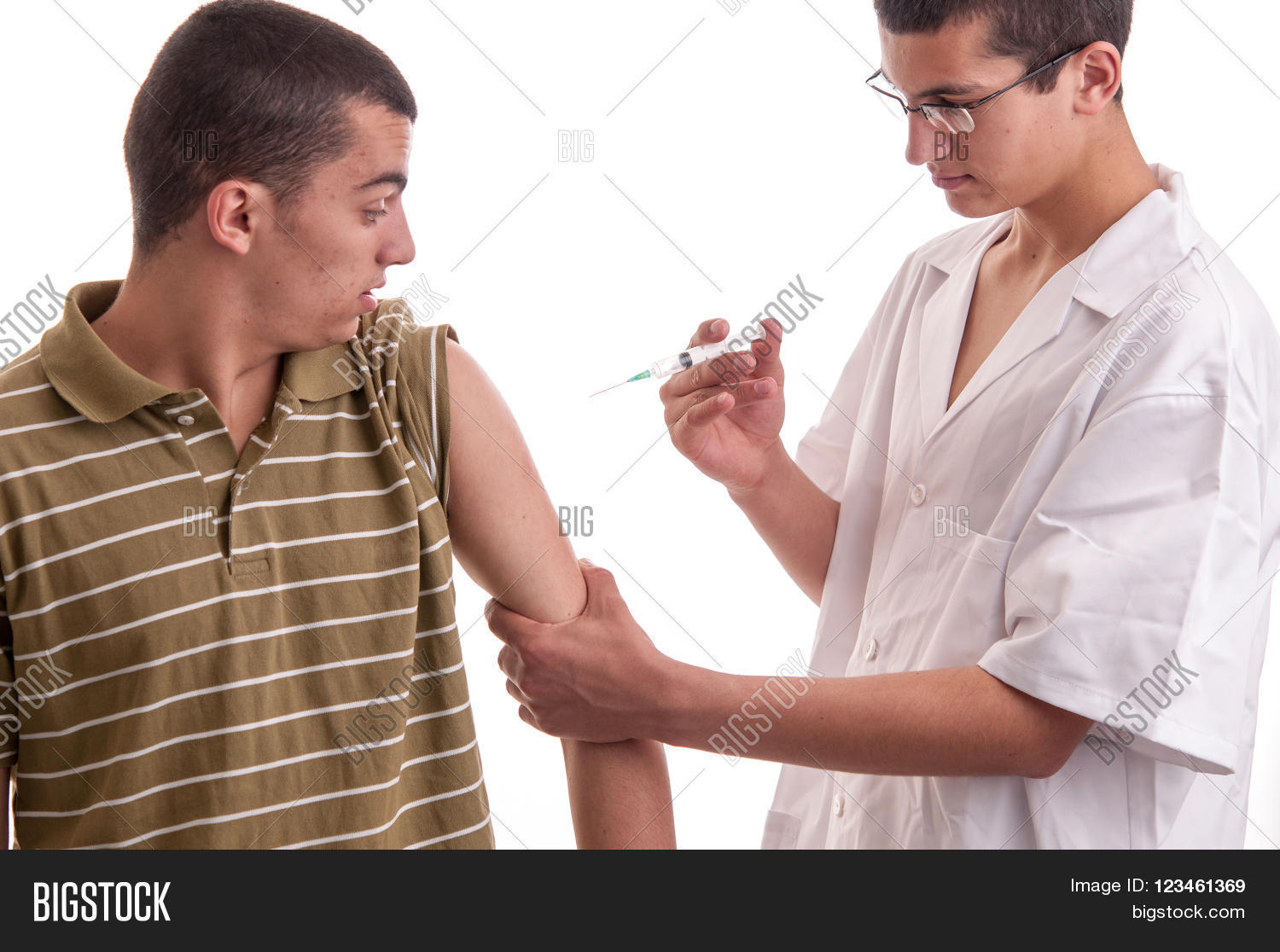 Young Doctor Give Image & Photo (Free Trial) | Bigstock