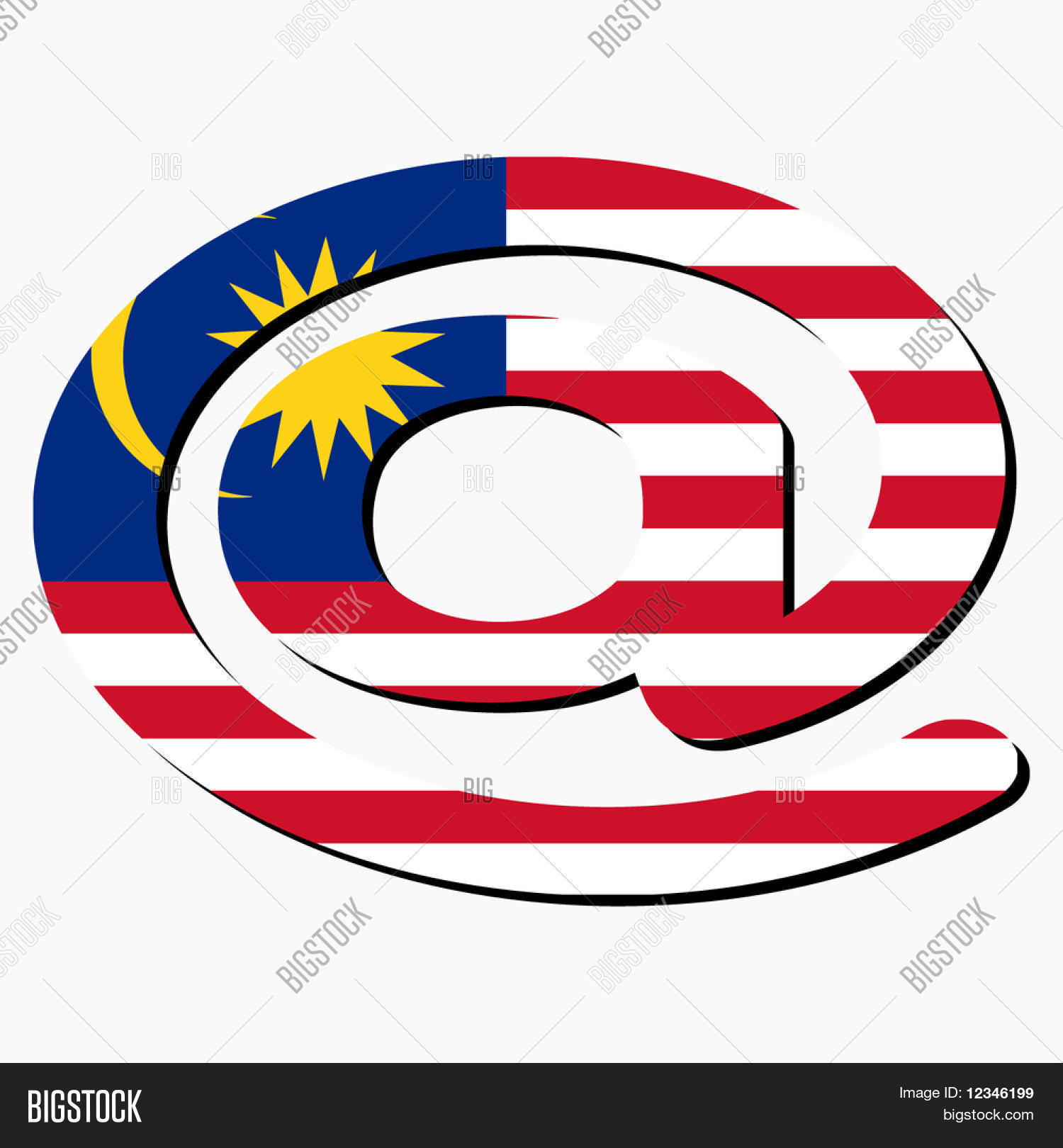 E-mail Address Symbol Vector & Photo (Free Trial) | Bigstock