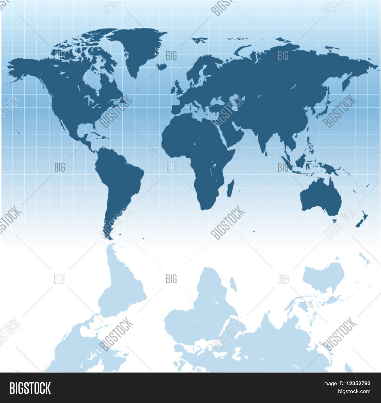 世界地图 矢量图和照片（免费试用） | Bigstock