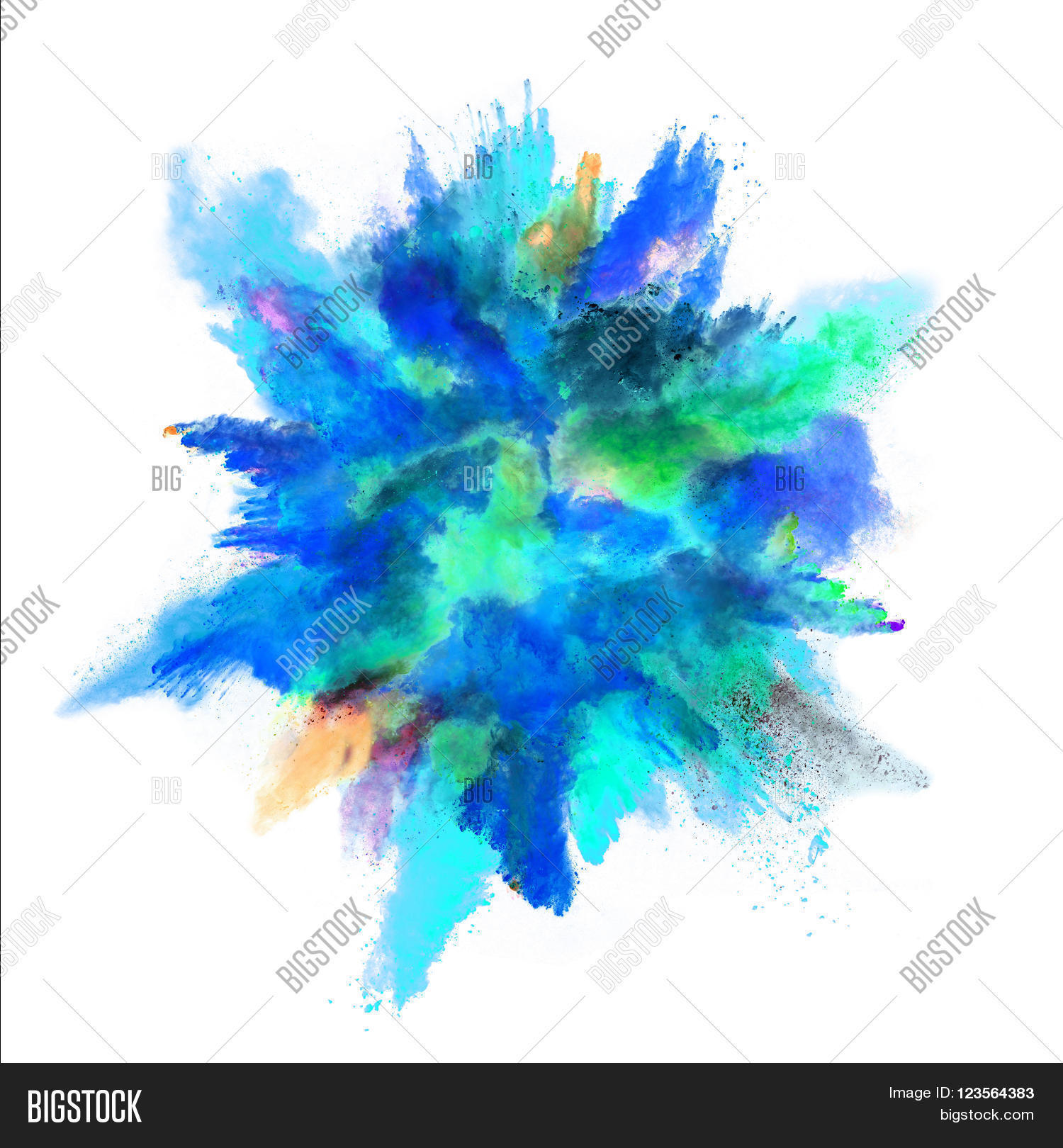 Explosion Colored Image & Photo (Free Trial) | Bigstock