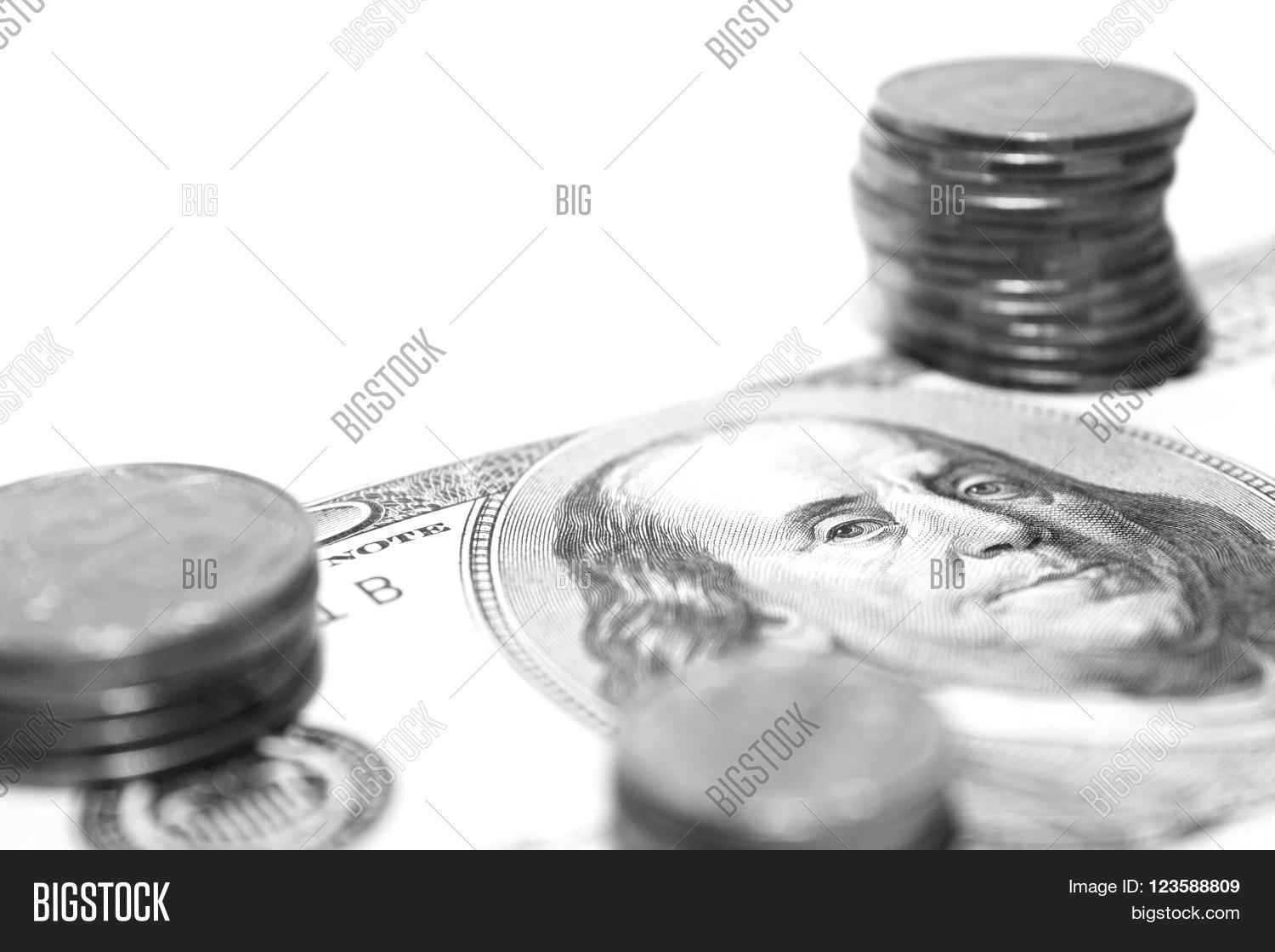 Stack Silver Coins On Image & Photo (Free Trial) | Bigstock