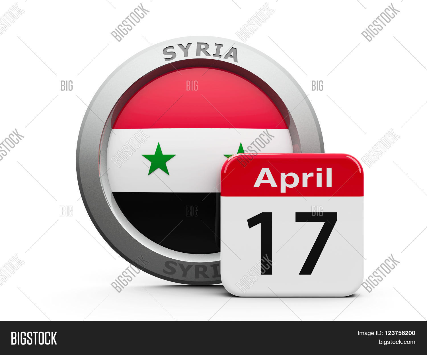 Emblem Syria Calendar Image & Photo (Free Trial) | Bigstock
